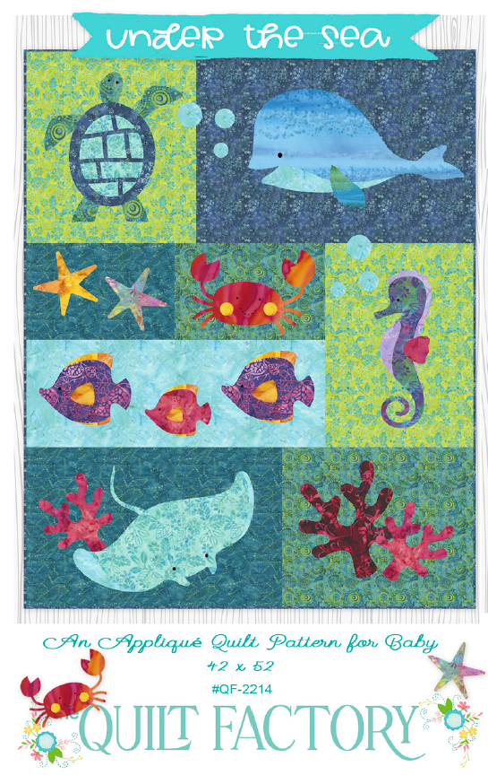 Downloadable Under the Sea Quilt Pattern – The Quilt Factory