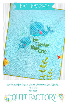 Downloadable Whale Be Brave Quilt Pattern – The Quilt Factory