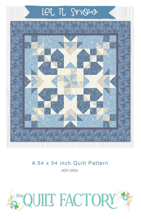 Downloadable Let It Snow Quilt Pattern – The Quilt Factory