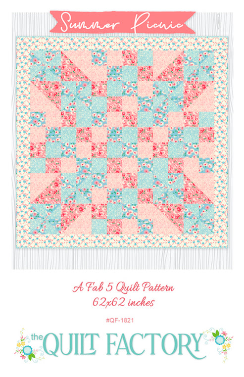 Downloadable Summer Picnic Quilt Pattern – The Quilt Factory