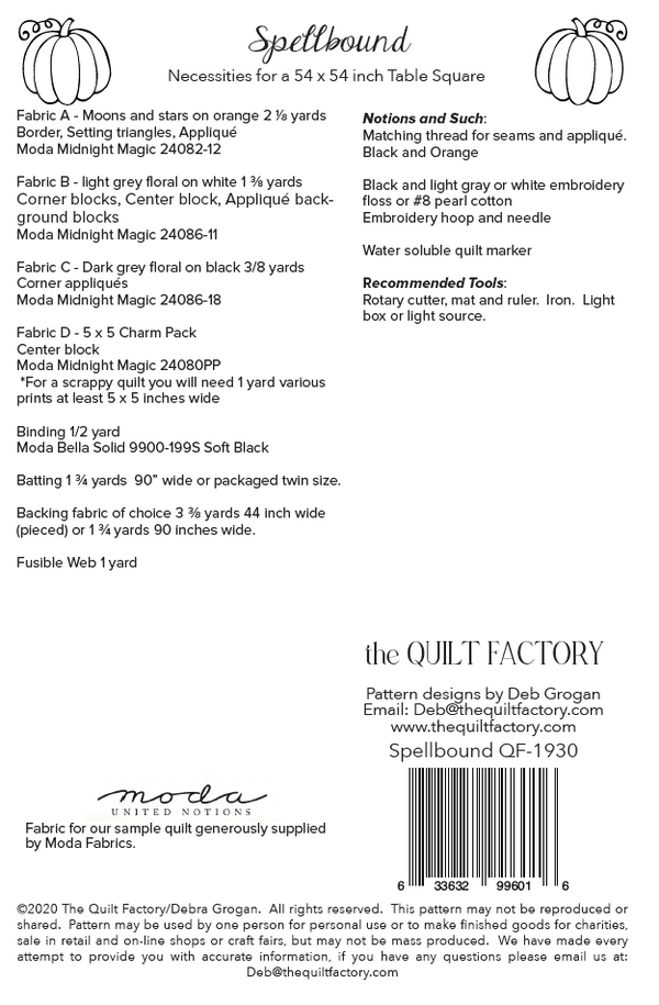 Downloadable Spellbound Quilt Pattern – The Quilt Factory