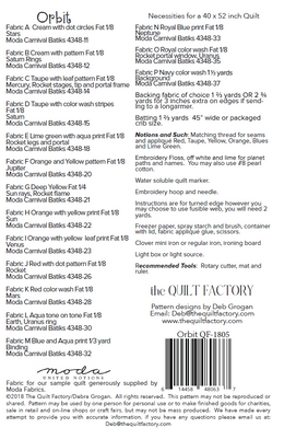 Downloadable Orbit Quilt Pattern – The Quilt Factory