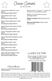 Downloadable Ocean Current Quilt Pattern – The Quilt Factory