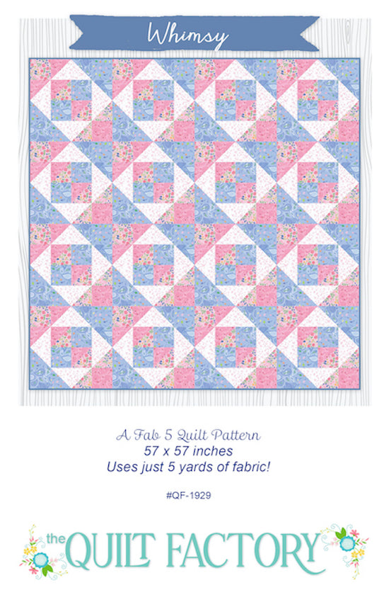 Downloadable Whimsy Quilt Pattern – The Quilt Factory